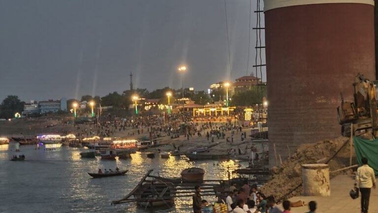 Night Ghats View Image Varanasi Best - Varanasi Best Images Free Downloads