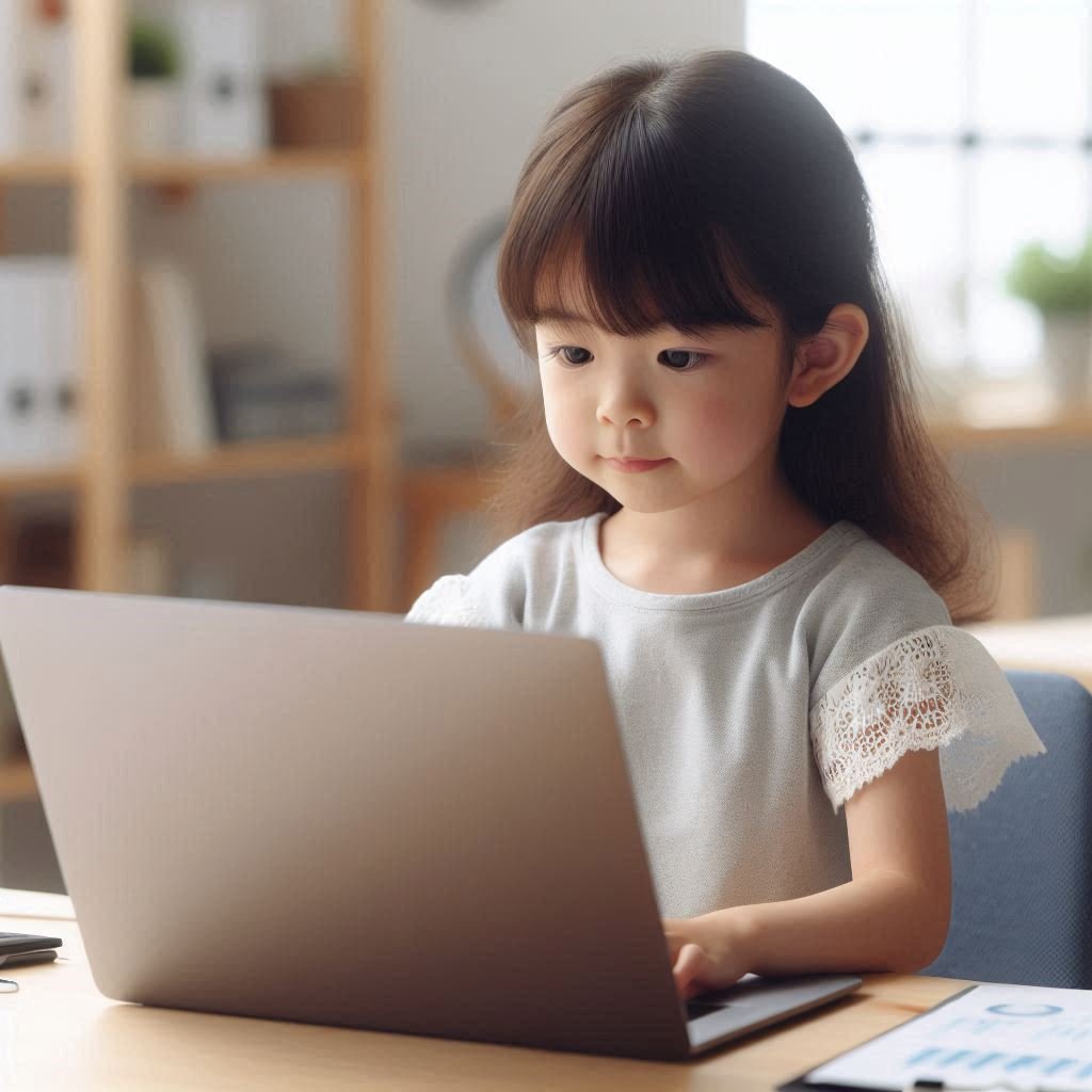 Kid Operating Computer In Class () - Varanasi Best Images Free Downloads
